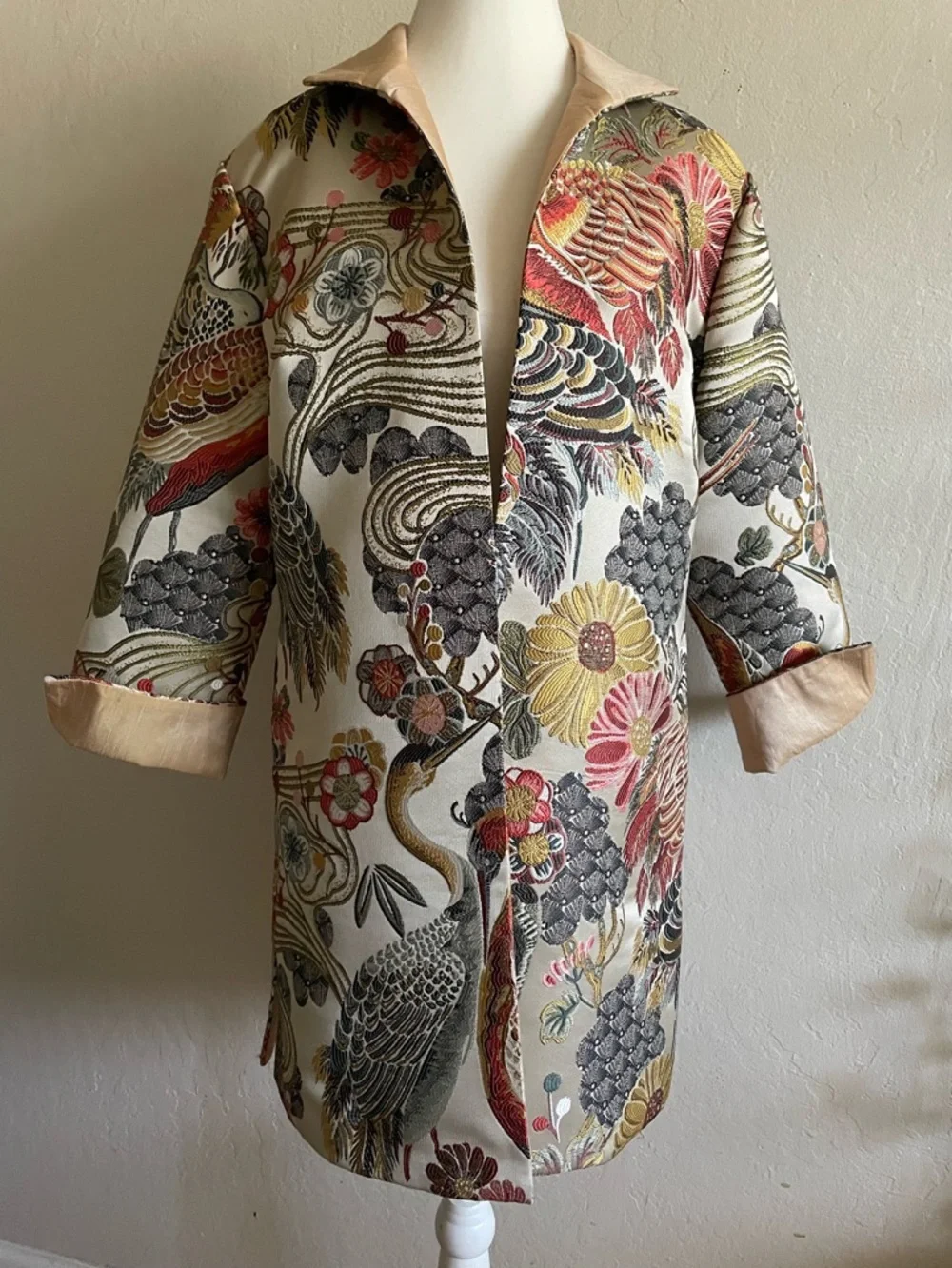 Grace Chuang | Jackets & Coats | Grace Chuang Brocade Jacket | Poshmark